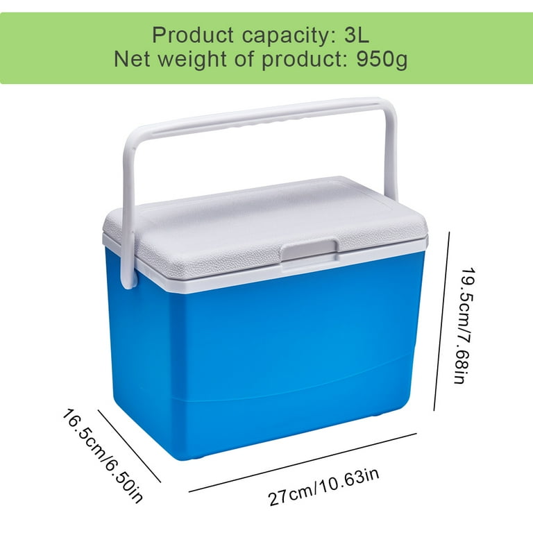 Cello Chiller Box Cold Drink Cool Box Storage 5L Portable Ice Box EPS ...