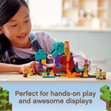 LEGO Minecraft The Warped Forest 21168 Building Toy Set (287 Pieces ...