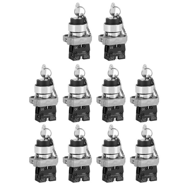 Key Switch, Self-Locking BEM-XB2-10Y/21 Hardware Supplies Switches ...