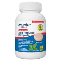 Equate Dual Action Acid Reducer Complete Tablets, Berry, 25 Count ...