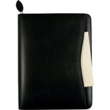 Day-Timer Bonded Leather Zip Planner Starter Set, Black, 1 Each ...