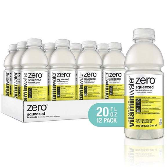 Kirkland Signature Vita Rain Zero, Vitamin Enhanced Water, 24 Count 4 ...