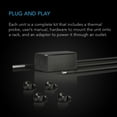 AC Infinity CLOUDPLATE T1, Rack Mount Fan Panel 1U, Exhaust Airflow ...