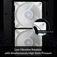ARCTIC ACFAN00293A P12 Max 120mm Case Fan luid dynamic bearing max 3300 ...
