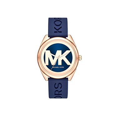 Michael Kors MK4634 Catelyn Silver 3 Hand Glitz Dial Stainless Steel ...
