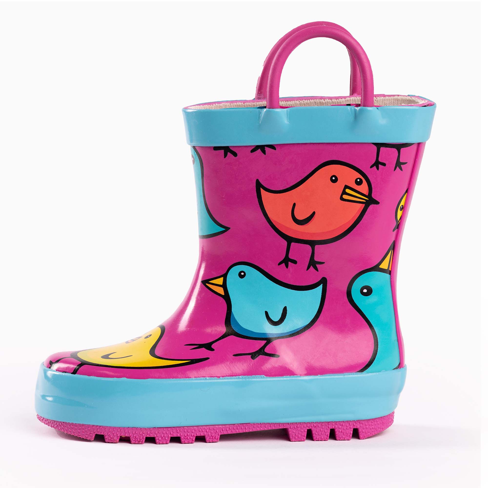 NORTY Child Kids Girls Unisex Waterproof Chicks Rain Boots 2 Little Kid norty-child-kids-girls-unisex-waterproof-chicks-rain-boots-2-little-kid
