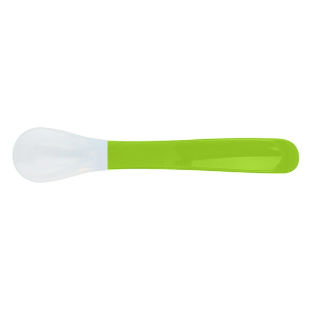 Baby Spoon,Baby Silicone Handle Water Spoon Silicone Spoon Cutting-Edge ...