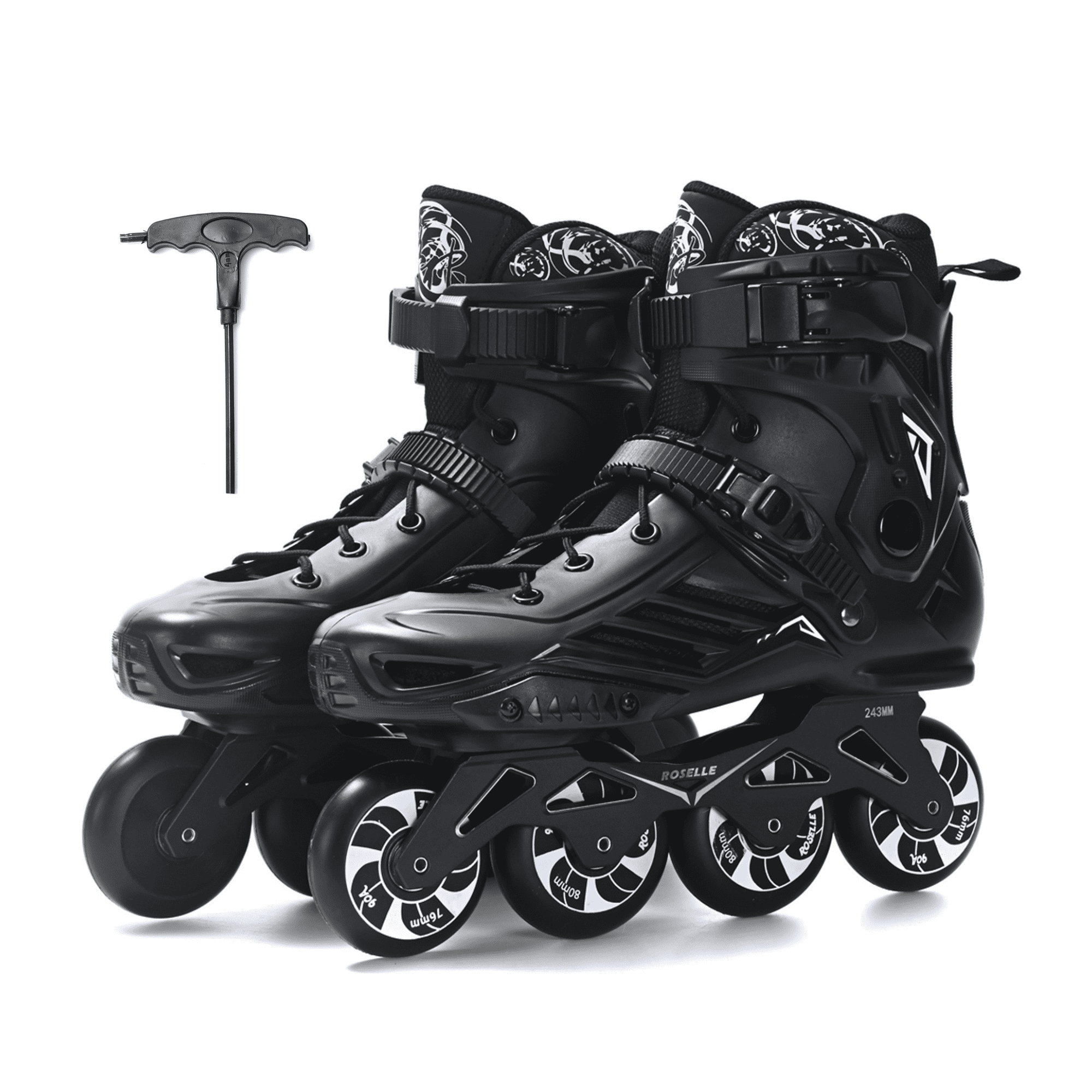 Patines En Línea Profesionales Fitnees Freeskate Para Adulto | Bodega ...