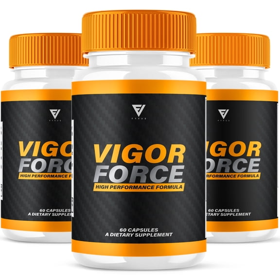 Vigor Force Supplement for Men VigorForce Max Strength (60 Capsules ...