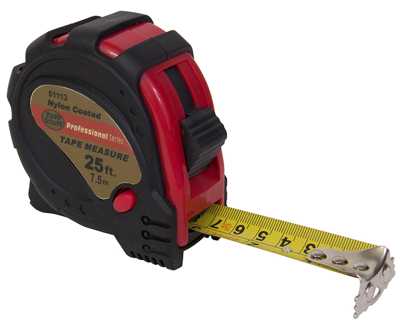 25'/7.5M X 1 Rubber Grip Power Tape Measure - Walmart.com