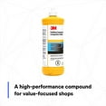 3M Rubbing Compound, 05973, Liquid Formula,1 qt (32 fl oz/946 mL ...