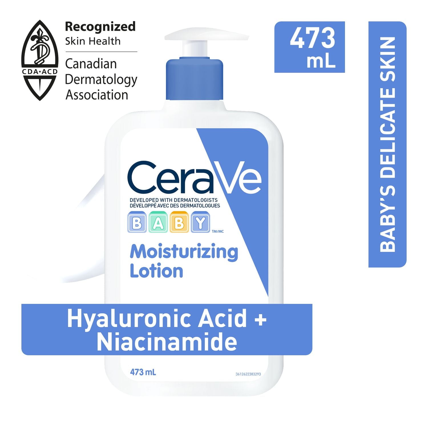 CeraVe Baby Moisturizing Lotion, Lightweight Baby Lotion with Ceramides ...