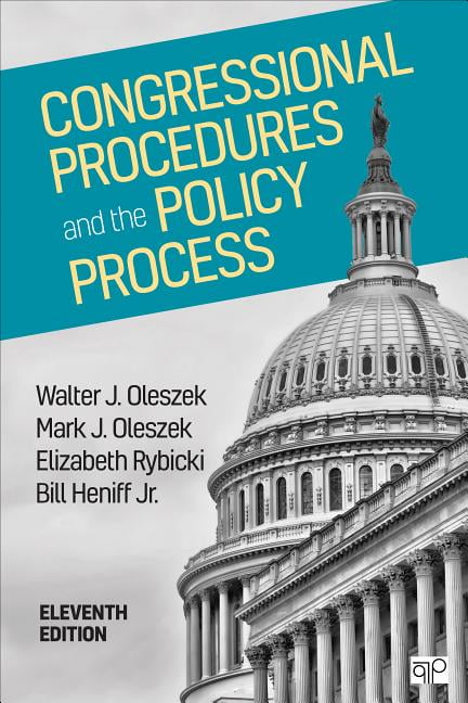 Congressional Procedures and the Policy Process (Edition 11) (Paperback ...