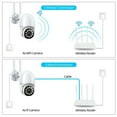 HFHMWL Colorful 5MP Mini Speed Dome CCTV Camera with Auto Tracking ...