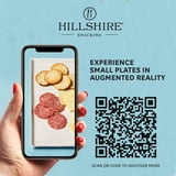 Hillshire Snacking Genoa Salami, White Cheddar Cheese, Toasted Rounds ...