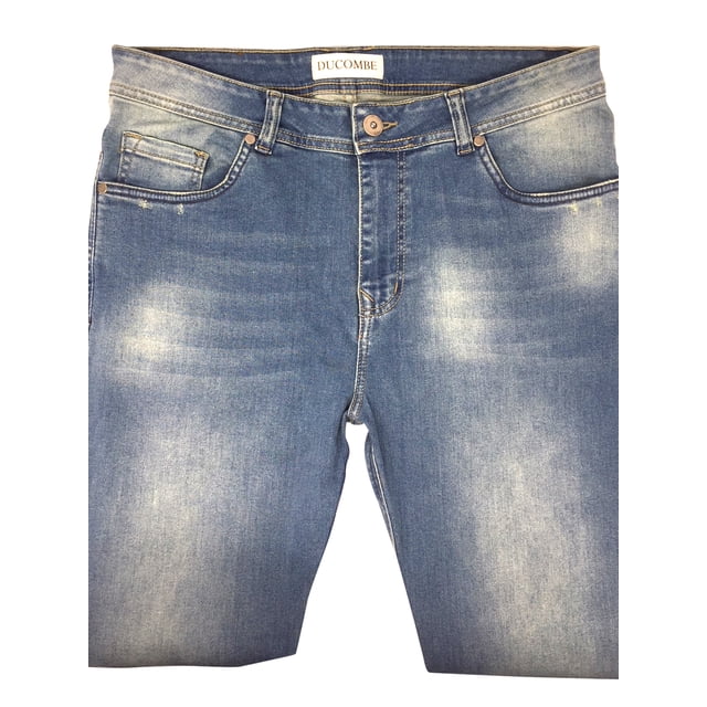 DUCOMBE 28 inches Inseam Jeans - A Classic 5 Pocket Straight Fit Jean ...