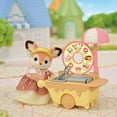 Calico Critters Dip Dip Donuts Wagon, Dollhouse Playset with Figure ...