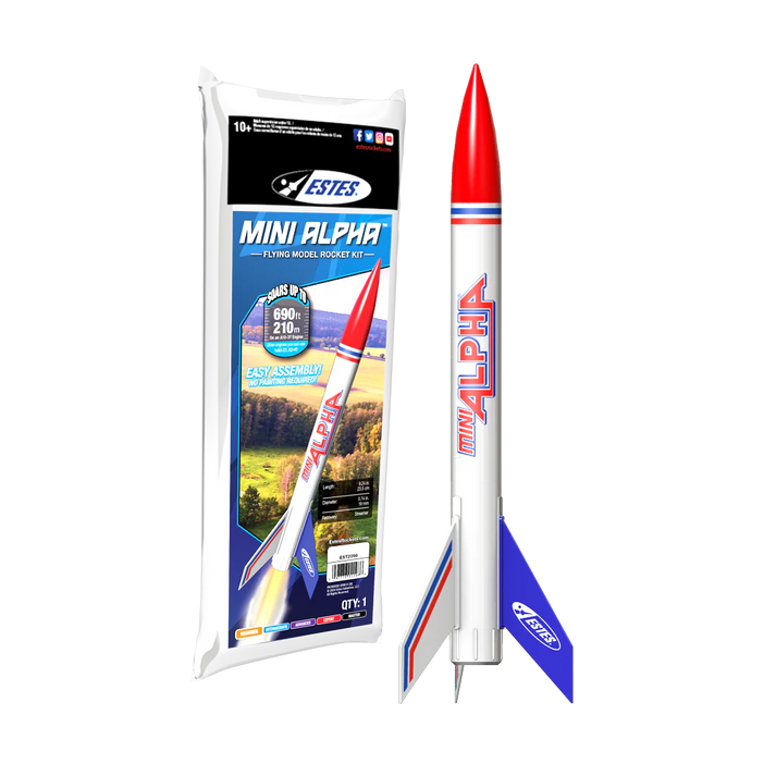 Click here for Estes Rocket 2098 Mini Alpha prices