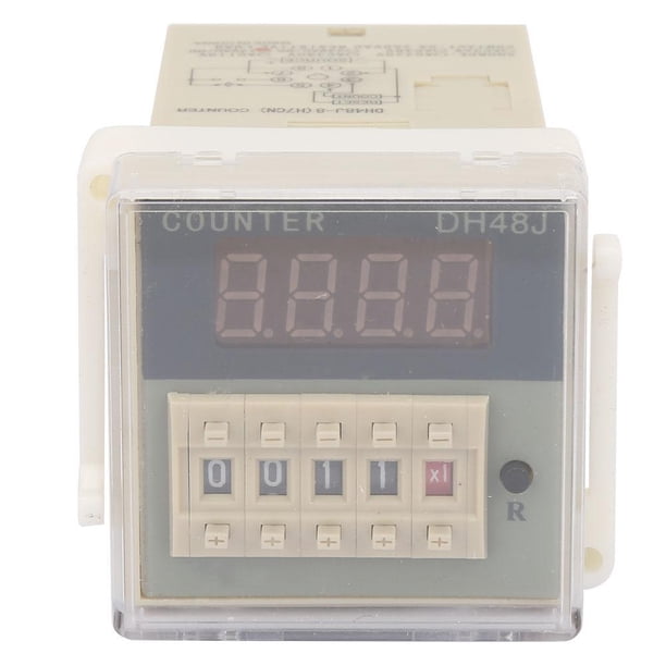 Contador Digital, Pantalla LCD Transparente Relé De Contador LCD Para ...