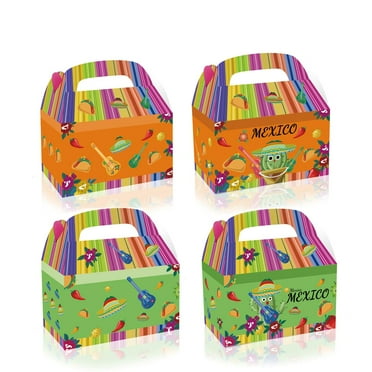 24 Pack Party Favor Boxes, Gift Treat Bags, Gable Boxes for Kids ...