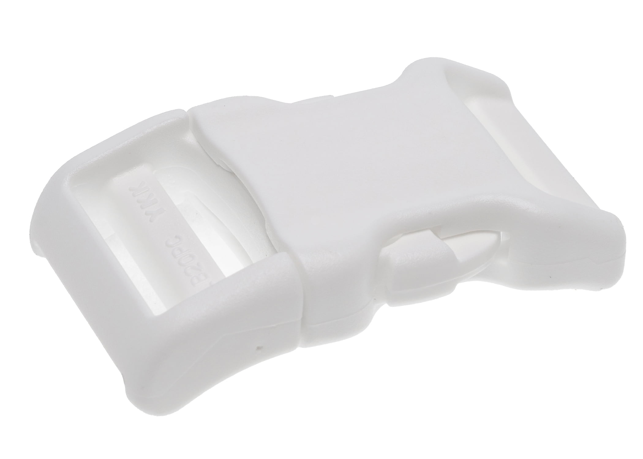 100 - 3/4 inch White YKK Contoured Side Release Plastic Buckle ...