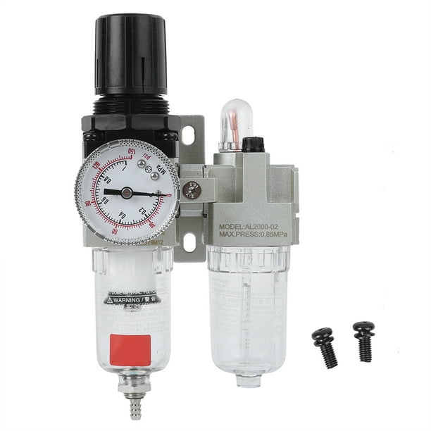 Air Pressure Regulator,Air Oil‑Water Separator Dual‑Unit Oil Water ...