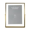 Better Homes & Gardens Gold Metal and Glass Float Frame 7x9 to 5x7 ...