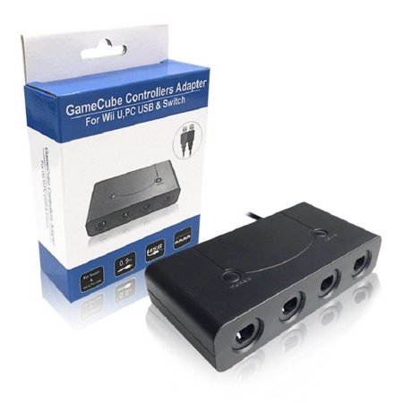 4 Port Gamecube NGC Controller Adapter For Nintendo Wii U & Switch and ...