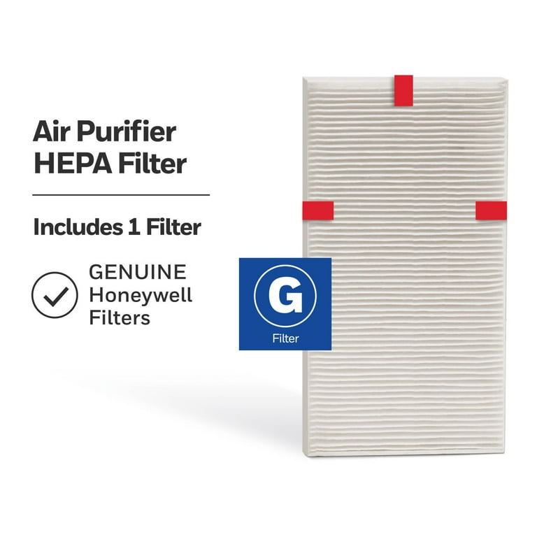 Honeywell Air Purifier Replacement Filter HRFG1 G HEPA Filter 1 Pack