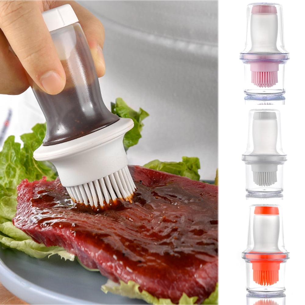 Travelwant Oil Bottle Brush, Bottle Baster Brush Silicone Oil Bottles ...