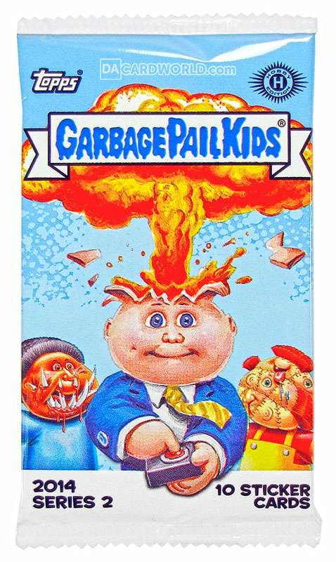 Garbage Pail Kids 2014 Series 2 Trading Card HOBBY Pack - Walmart.com ...