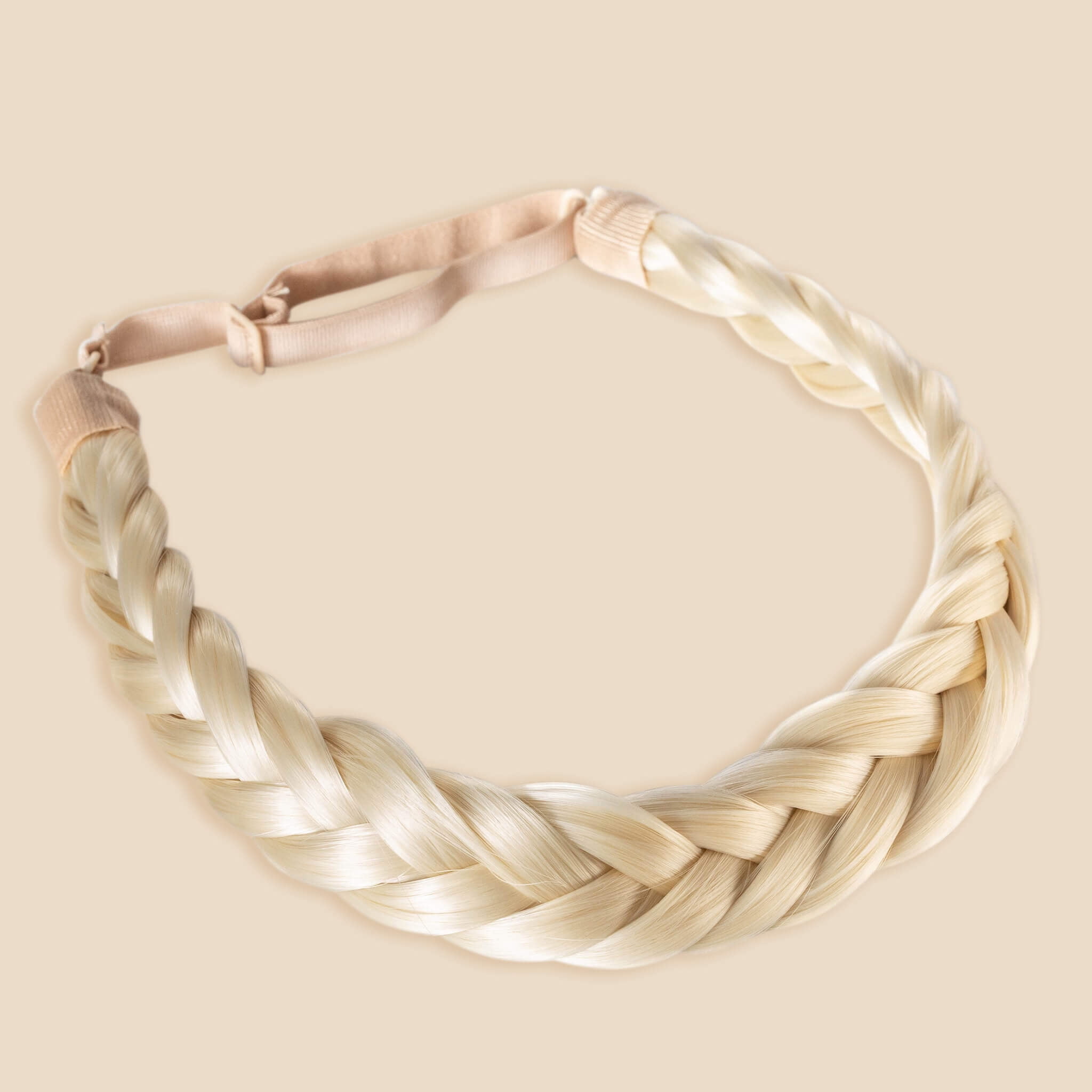 Madison Braids Women's Two Strand Headband Hair Braid Natural Looking ...