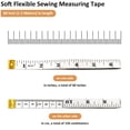 3-Pack Measuring Tape for Body Measurements: Waist, Chest, Bust ...