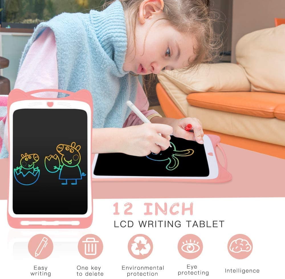 12Inch Colorful LCD Writing Tablet,Electronic Graphics Tablet Ewriter ...