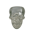 Glass Skull Makeup Brush Holder - Walmart.com