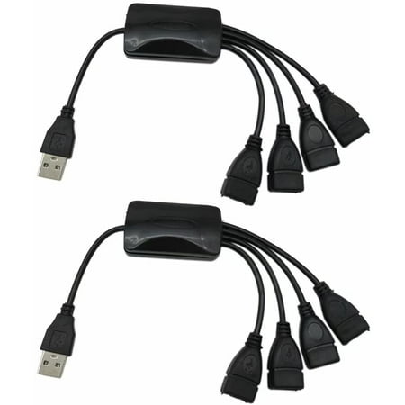 USB 2.0 High Speed Hub Octopus Splitter 480 Mbps for PC Laptop Notebook ...