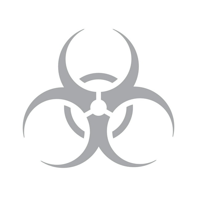 Biohazard Sticker Decal Die Cut - Self Adhesive Vinyl - Weatherproof ...
