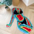 LAKEA Handmade Female Body Rug Shape Tufted Carpet Plush Fluffy Soft ...