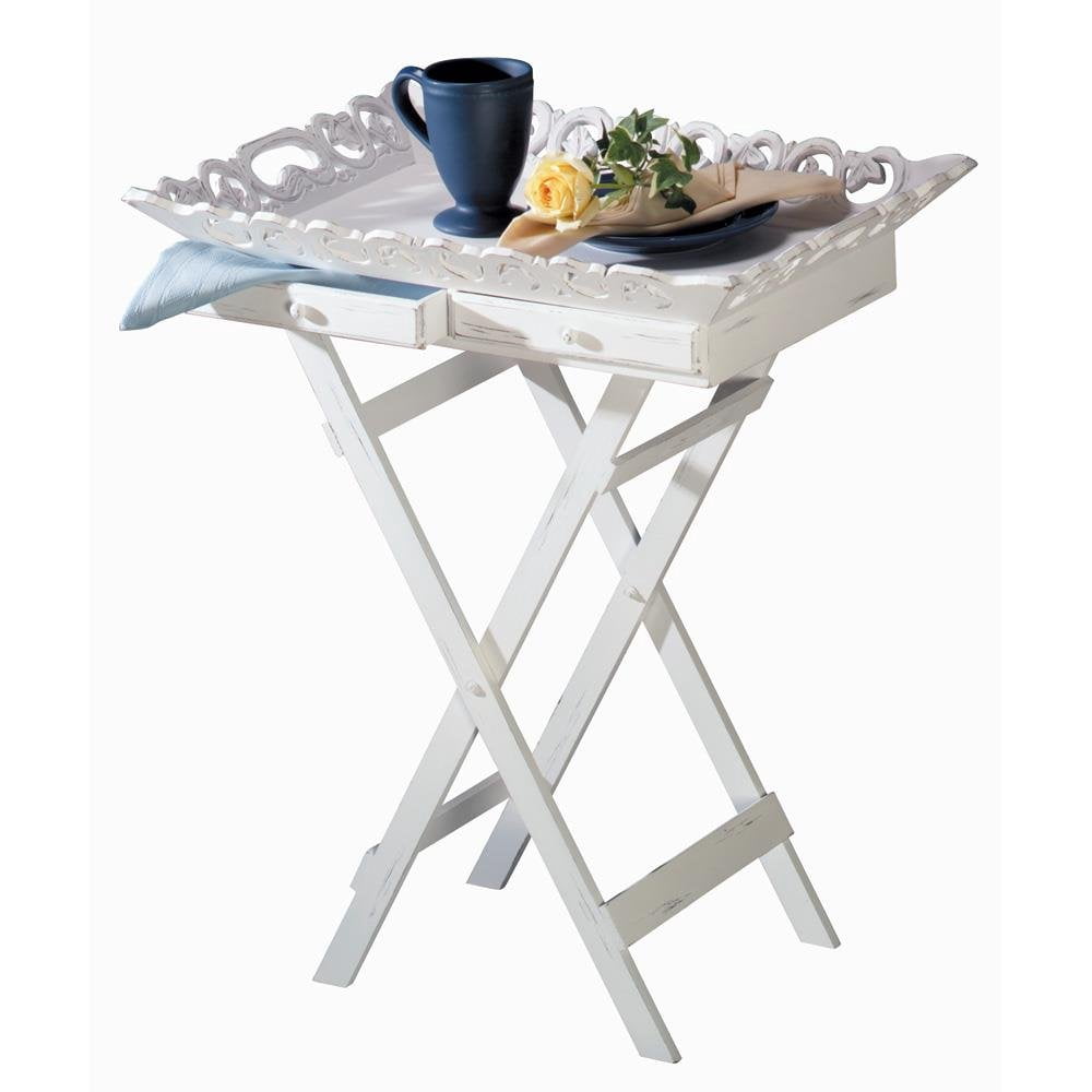 Tray Stand Elegant White Breakfast Serving Tv Coffee Food Tray Stand Tray Stand Elegant White Breakfast Serving Tv Coffee Food Tray Stand