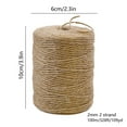 Extra Long Jute Twine String | 200m Natural Thin Twine for Crafts ...
