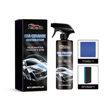 SATRINO Ceramic Coating for Cars,Rapid Spray Wax Paint Sealant Polish Kit Ultra Hydrophobic ...