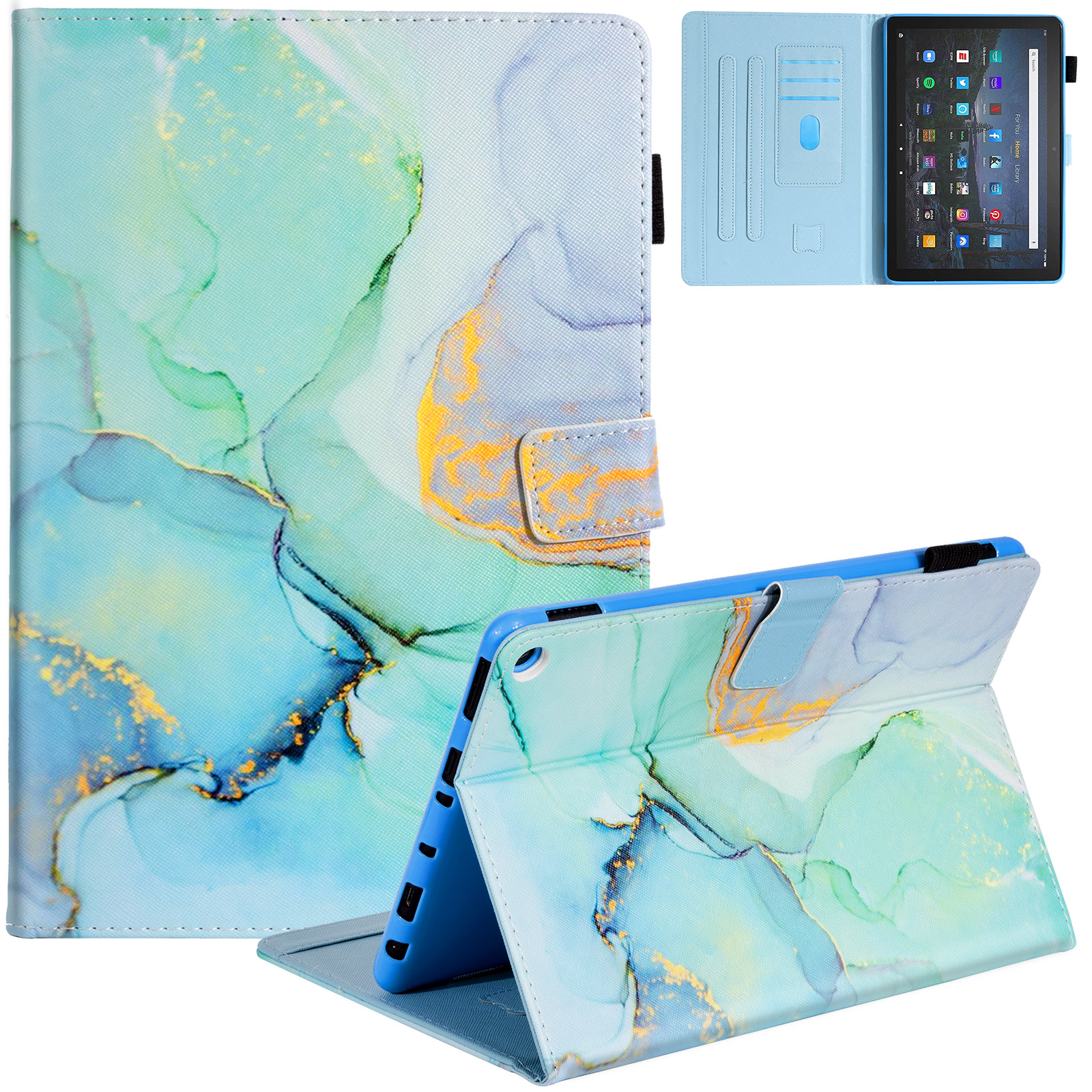 Case for All-New Fire HD 10 & HD 10 Plus Tablet 11th Generation 2021 ...