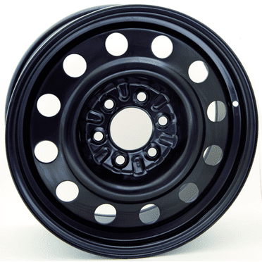 RTX 15x6 Black Steel Wheel 5x4.5 (45mm), Steel Wheels, Load Range 625kg ...