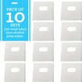 Luoshungang (10 Set/20 Pieces) Clear Vertical Blind Tabs Vertical ...