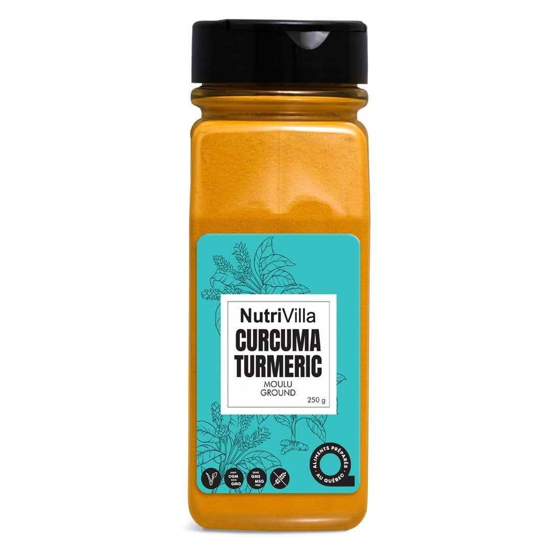 NutriVilla Turmeric Ground 250 g (8.8 oz) Medium Shaker | Walmart Canada