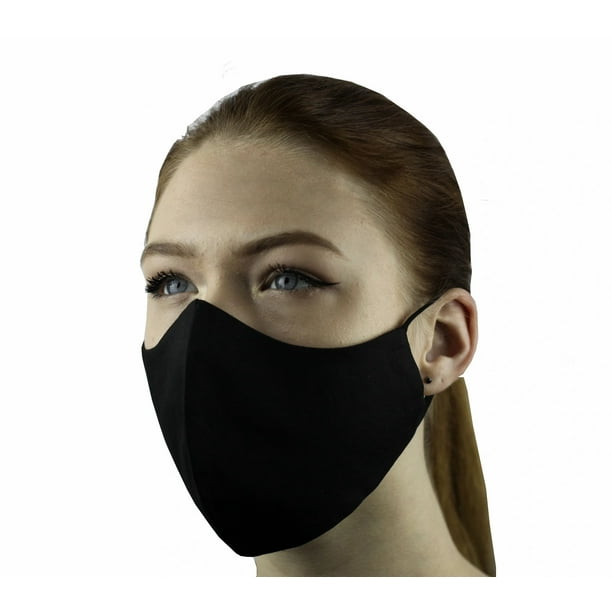 Face Mask Triple Layers 100% Cotton Washable Reusable With Filter ...