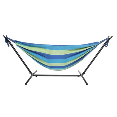 Zimtown Heavy Duty Free Standing Double Hammock with 9 ft Stand and ...