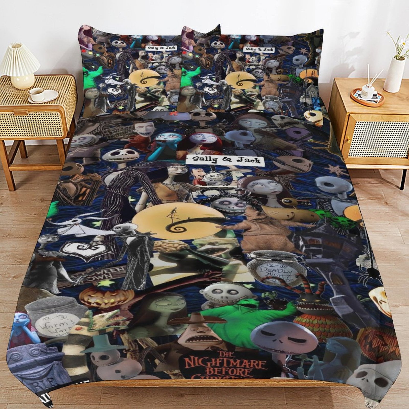 Click here for Yingd Chuck_y Halloween Horror Bedding Set Sheet S... prices