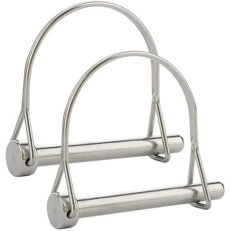 2 Pack Safety Coupler Pin 5/16" x 2 3/4"(8mm x 70mm), Full Marine Grade ...