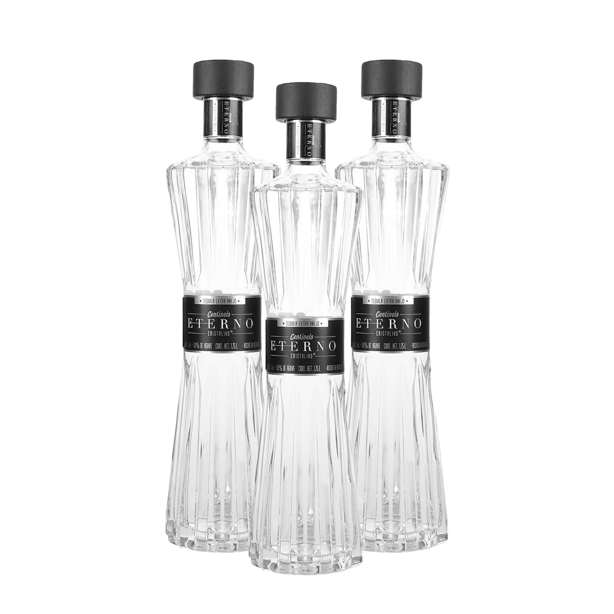 Pack De 3 Tequila Centinela Eterno Extra Añejo Cristalino 375Ml ...